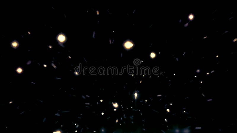 Particles Bokeh Glitter Awards Dust Abstract Background Loop Stock ...