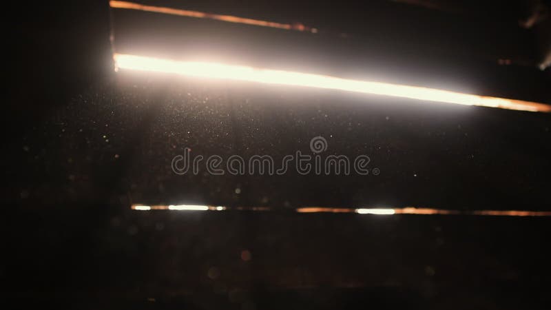 Particles from the Window Light Floating in the Air Stock Footage ...