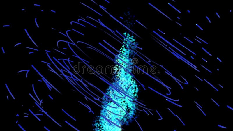 Animation - Particles Line Rising is a Spectacular Motion Graphics ...