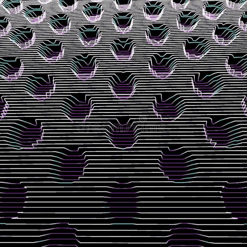 Particles RGB Glitch Art Background Stock Vector - Illustration of ...