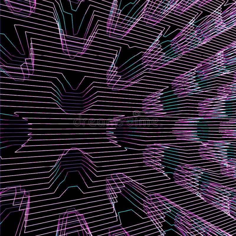 Particles Glitch Abstract Surface Background Stock Vector ...