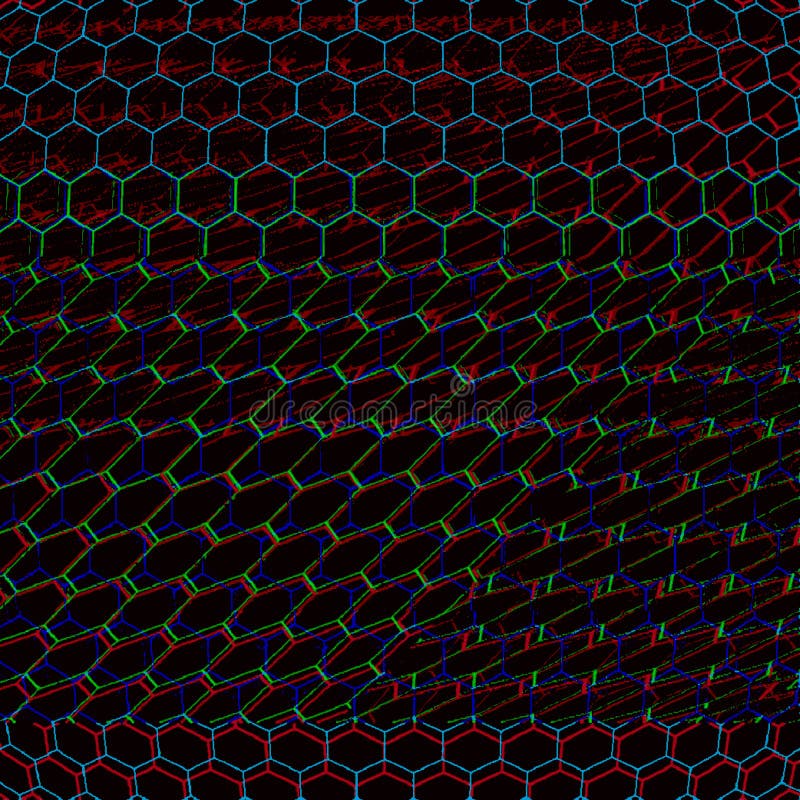 Particles RGB Glitch Art Background Stock Vector - Illustration of ...