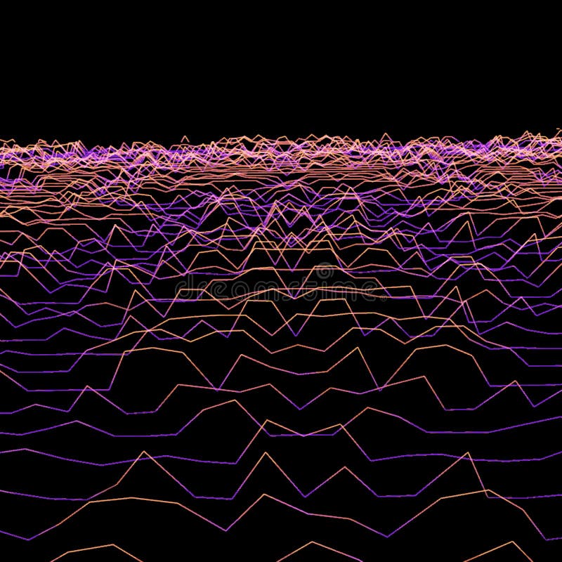 Particles Glitch Abstract Surface Background Stock Vector ...