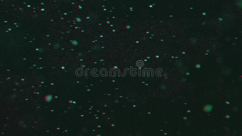 Particles Glitch Background Animation. Animation on Black Background ...