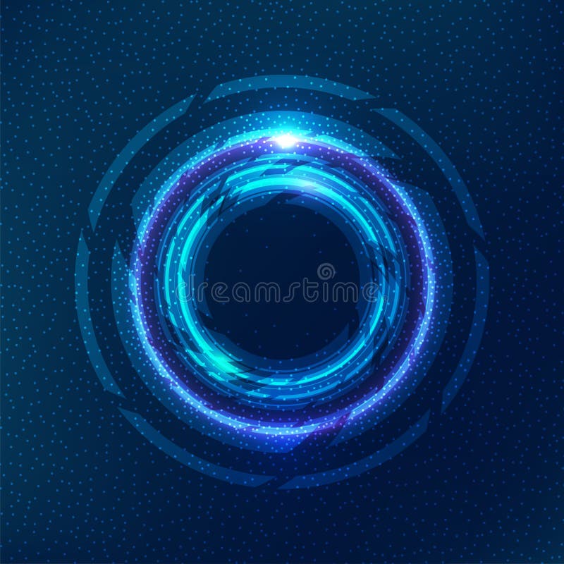 Particles Liquid Dynamic Flow Stock Vector - Illustration of layout ...
