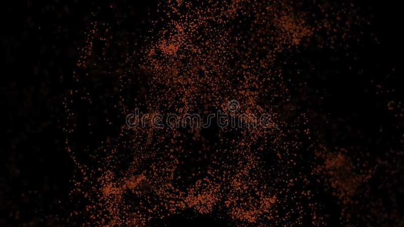 Particles Move Upward in Flow. Design. Vortex Flow of Small Particles ...