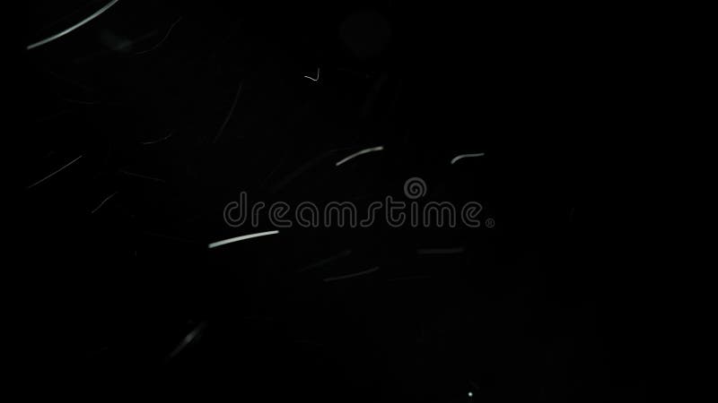 Particles Moving Fast in the Dark Stock Footage - Video of dusty, black ...