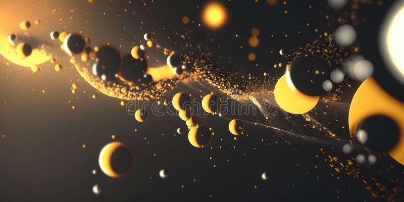 Particles Splash Abstract Background Stock Illustration - Illustration ...