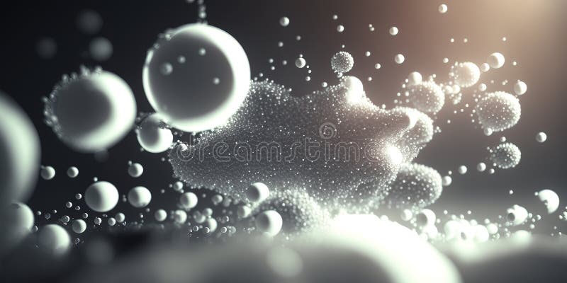Particles Splash Abstract Background Stock Illustration - Illustration ...