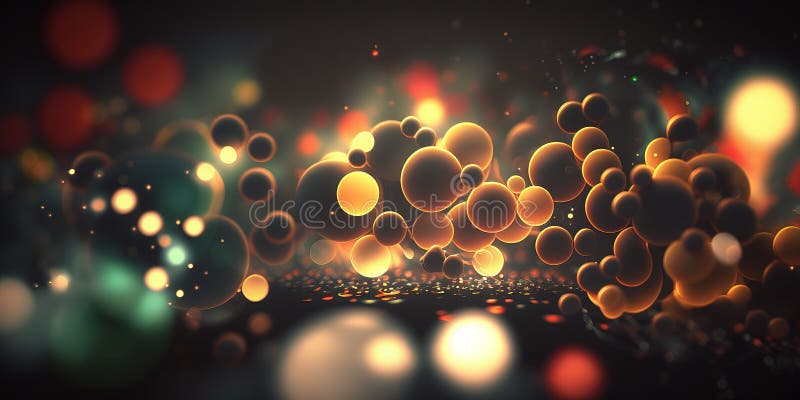 Particles Splash Abstract Background Stock Illustration - Illustration ...