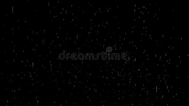 Particles Spring Up on a Black Background Stock Illustration ...