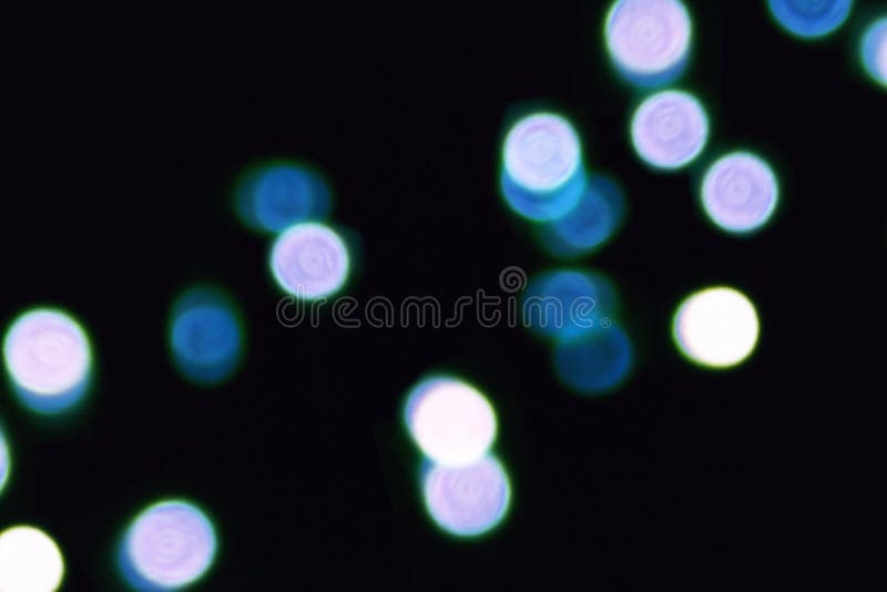 Particles Stock Image in Black Background Stock Photo - Image of light ...