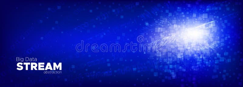 Particles Stream. Light Streaming Backgrounds Stock Vector ...