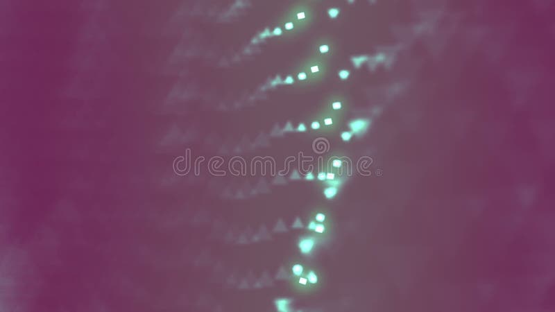 Particles Wave Motion Design. Wave Pattern Animation. 3d Rendering HD ...