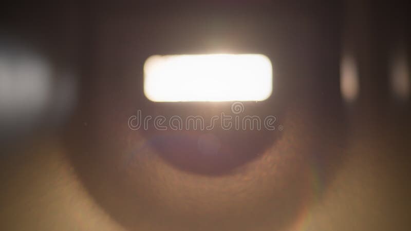 Particles from the Window Light Floating in the Air and Lens Flares ...