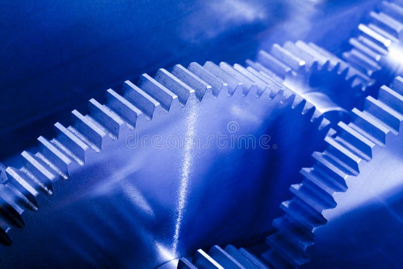 Particolare Delle Ruote Dentate Immagine Stock - Immagine di macchina ...