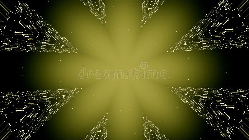 Particular Performance Background. Abstract Yellow Burning Star Beaming ...