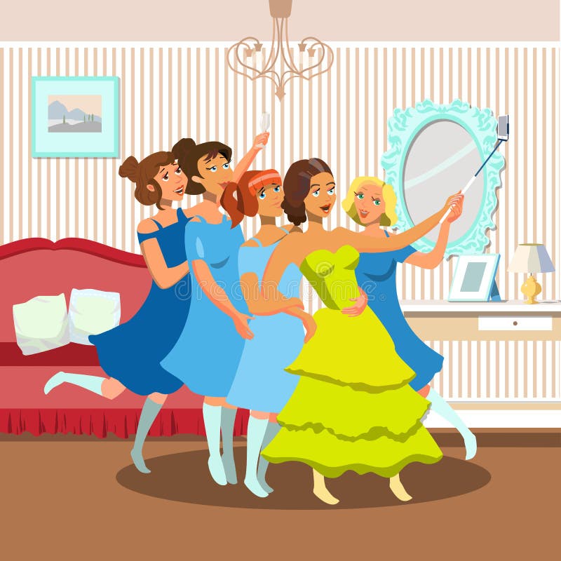 Partido De La Soltera Ejemplo Plano Del Vector Ilustración del Vector ...