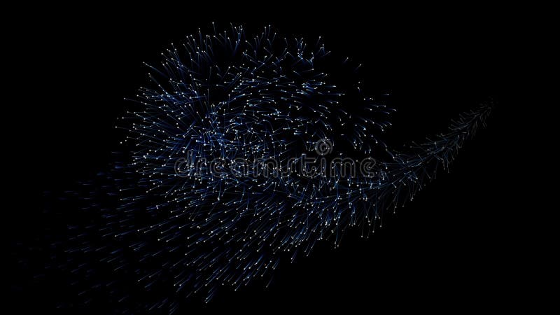 Partikel stock abbildung. Illustration von leistung - 101948033