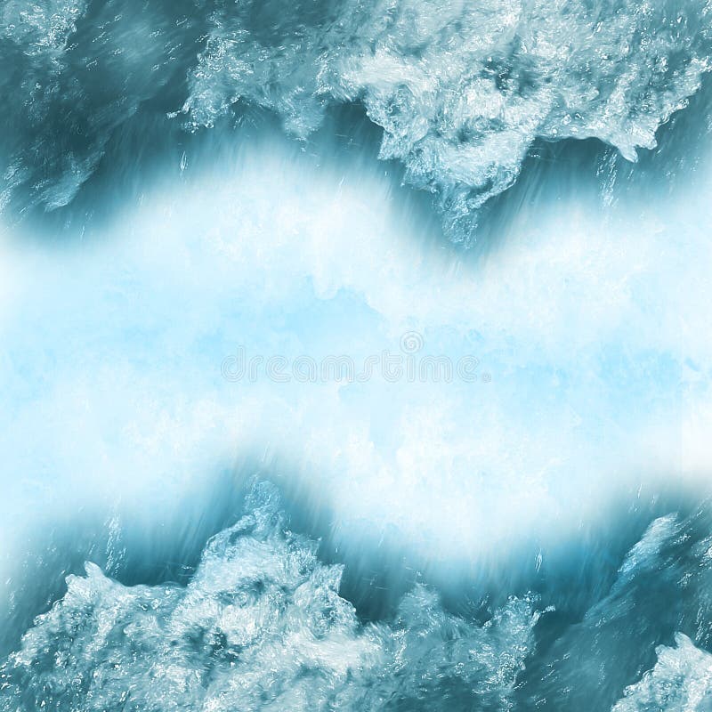 Parting wave background stock illustration. Illustration of frothy ...