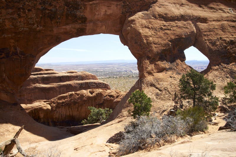 Partition Arch, Utah stock photo. Image of climbs, national - 43947290