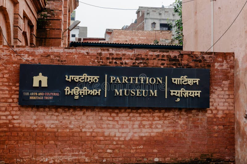 Partition Museum Building at Amritsar Editorial Photography - Image of ...