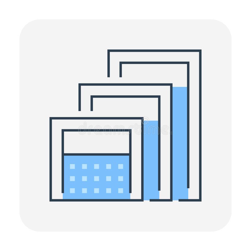 Partition wall icon stock vector. Illustration of lifestyle - 170346219