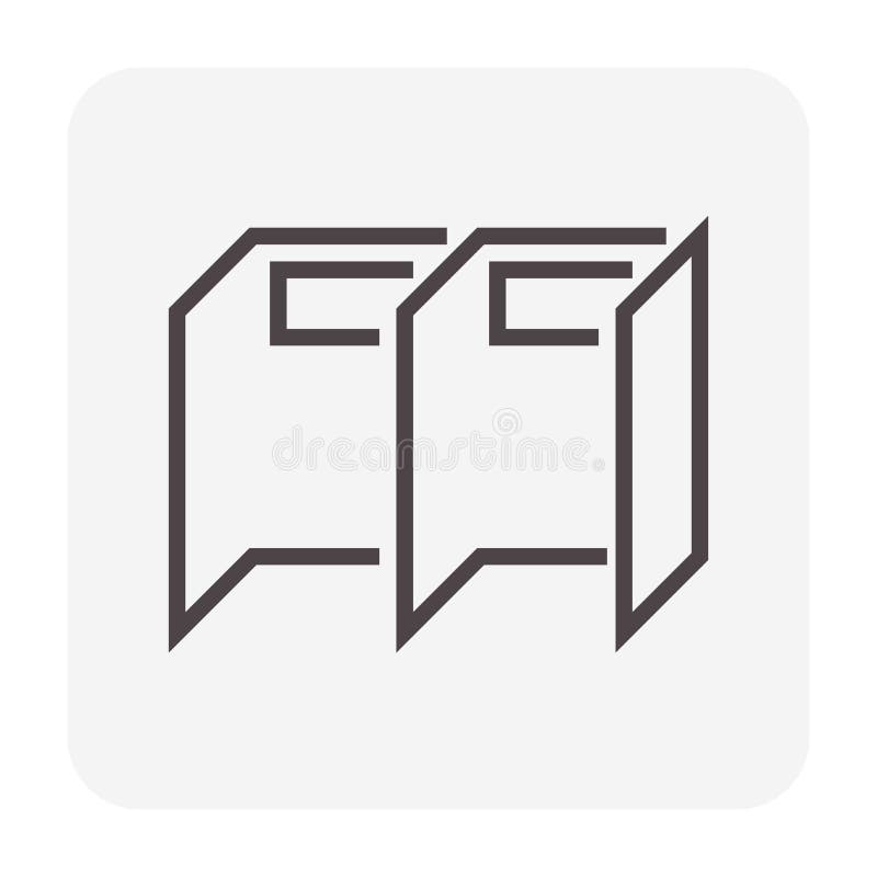 Wall icon sets stock vector. Illustration of built, masonry - 65809349