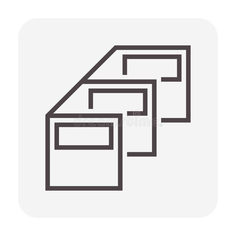 Partition wall icon stock vector. Illustration of panel - 108573006