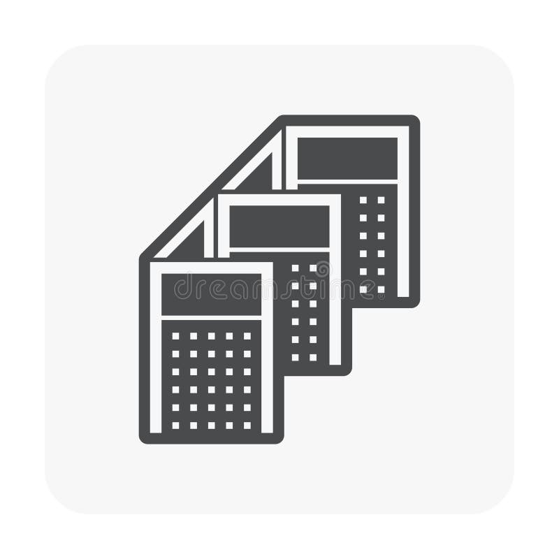 Partition wall icon stock vector. Illustration of element - 73734804