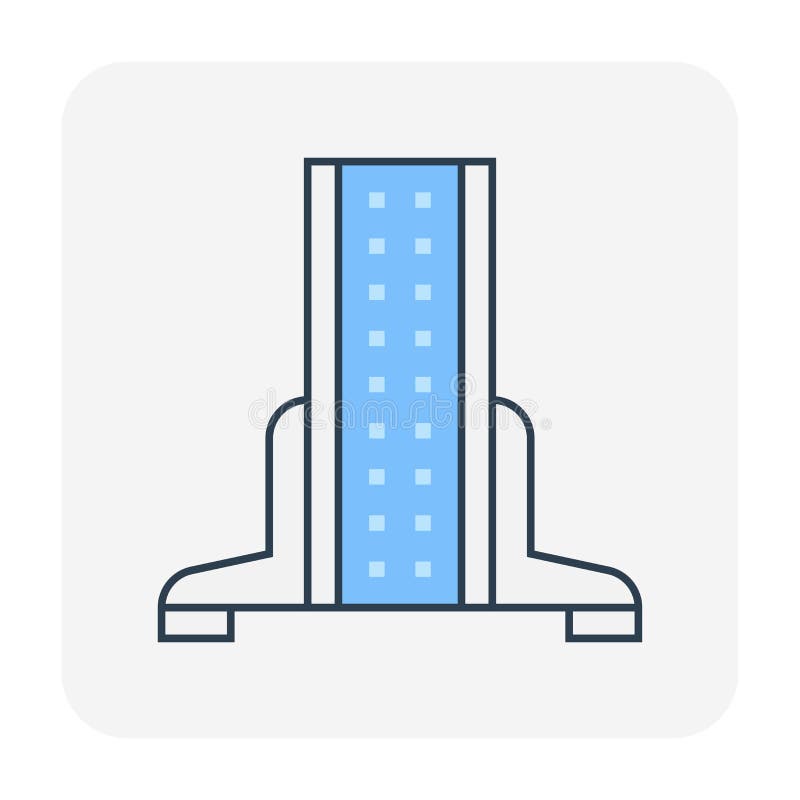 Partition wall icon stock vector. Illustration of element - 73734804