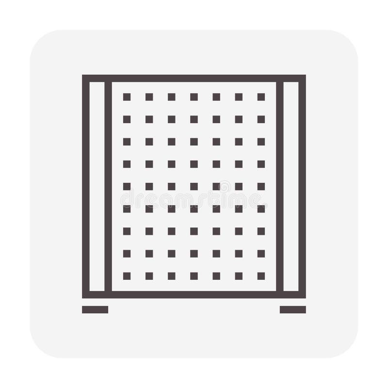 Partition wall icon stock vector. Illustration of panel - 100942888