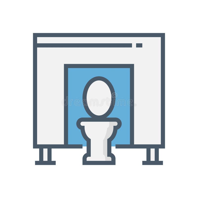 Partition wall icon stock vector. Illustration of chair - 173782977