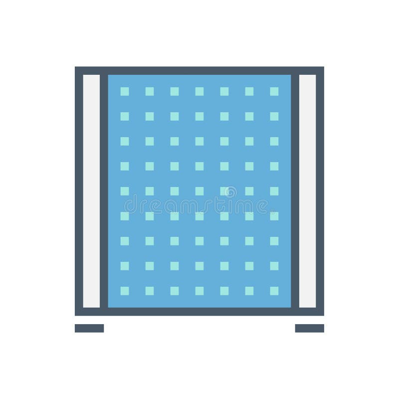Partition wall icon stock vector. Illustration of folding - 136139762