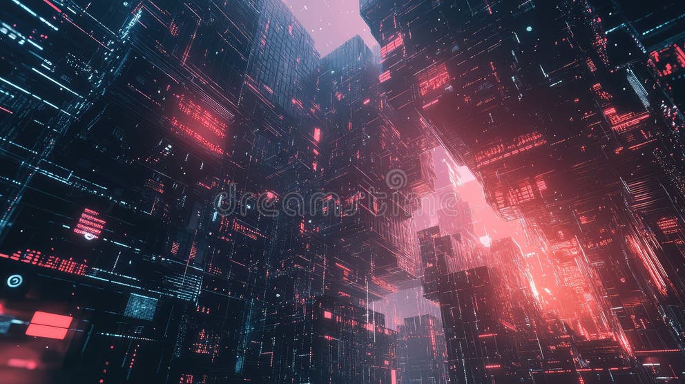 Partitioning Shifting Data Cluster Stock Illustration - Illustration of ...