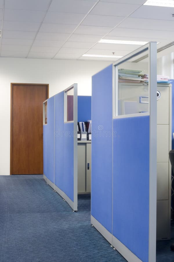 Partitions De Compartiment De Bureau Photo stock - Image du travail ...