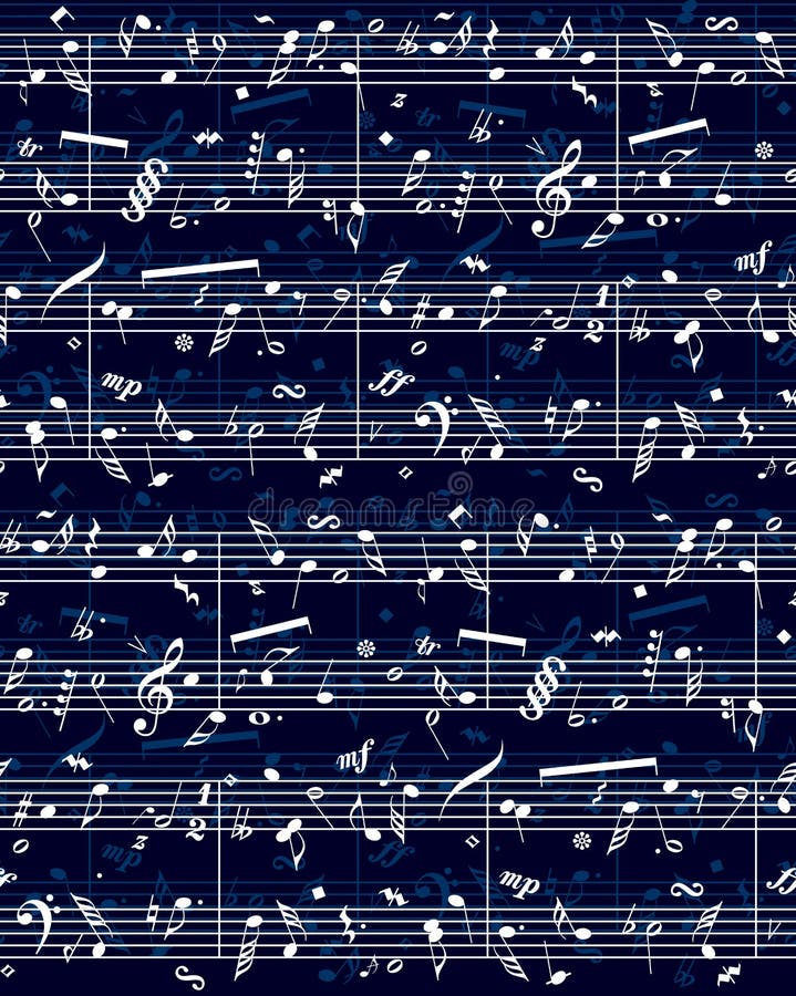 Partitura Del Piano Del Vector Ilustración del Vector - Ilustración de ...