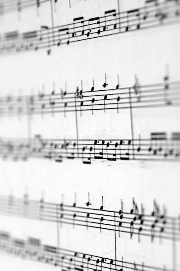 An old partiture stock photo. Image of treble, sound, sharp - 153224