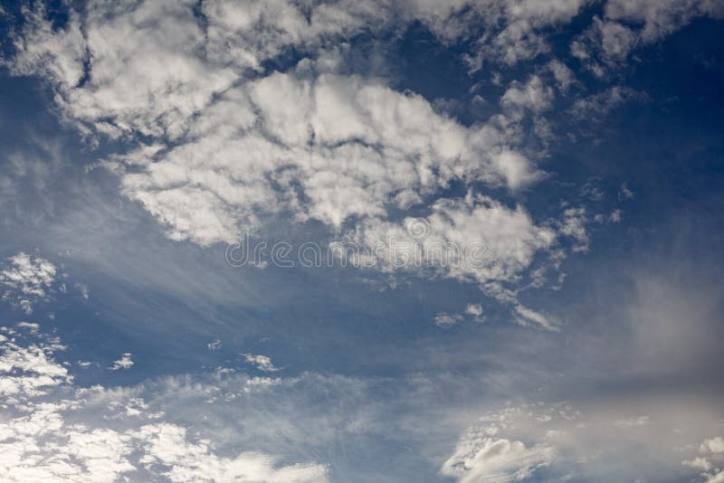 Partly Cloudy. Weather Forecast. Stock Image - Image of nature, energy ...