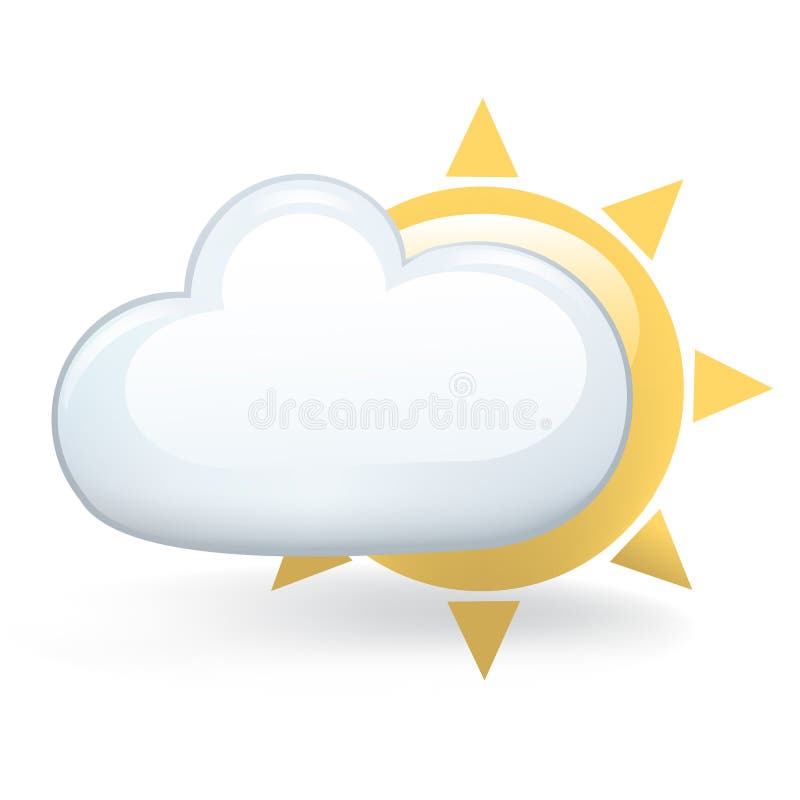 Partly Cloudy Icon Stock Illustrations – 1,747 Partly Cloudy Icon Stock ...