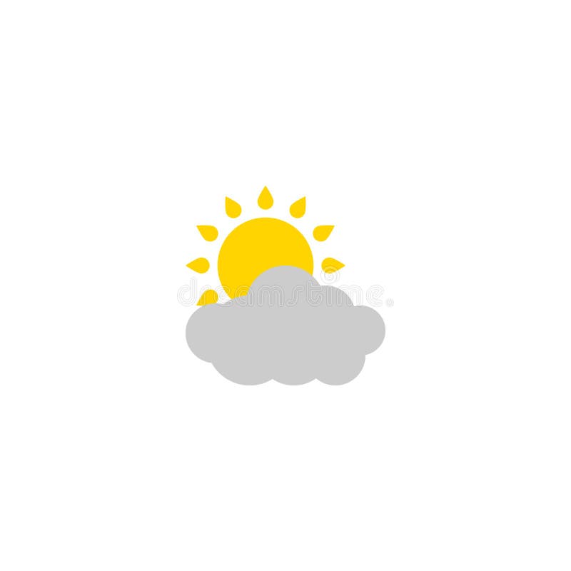 Partly Cloudy Weather Symbol