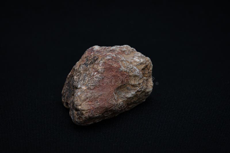 Partly Metamorphic Rock Containing Red, Yellow and White Components of ...