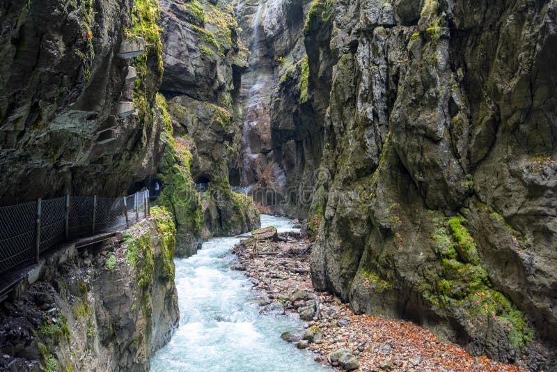 Partnachklamm Gorge stock photo. Image of partnachklamm - 365727148