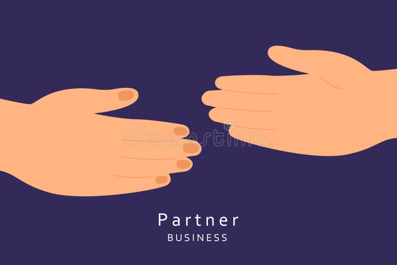 Partner Business - Vector Stock Illustration Stock Vector ...