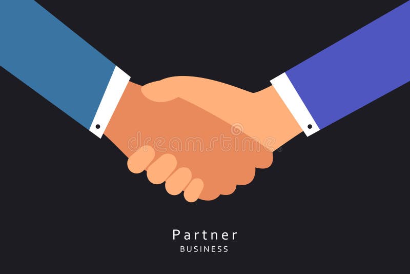 Partner Business - Vector Stock Illustration Stock Vector ...