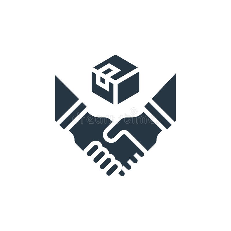 Partner Icon Vector from Business Model Canvas Concept. Thin Line ...