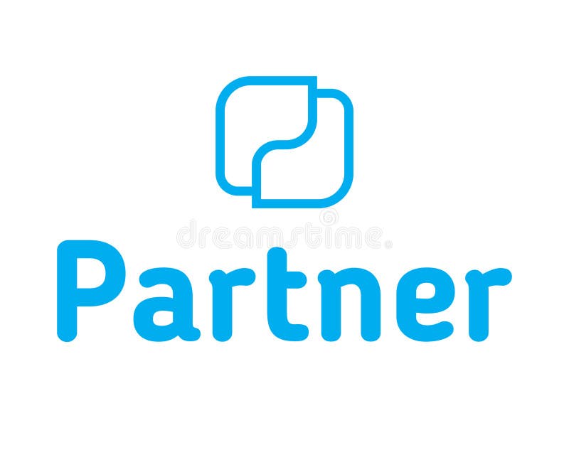 Partner Logo Design stock vector. Illustration of cooperation - 81262784