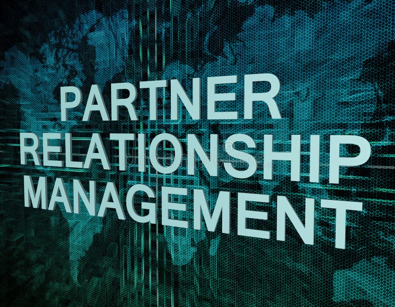 Partner Relationship Management Stock Illustration - Illustration of ...