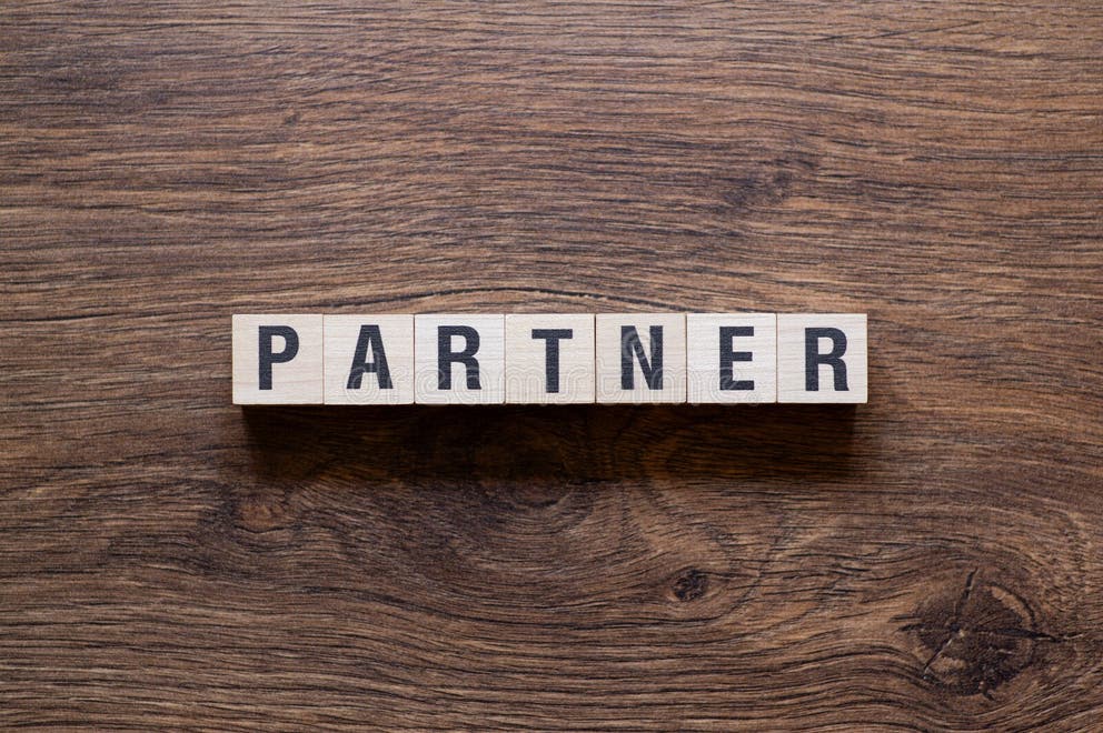 Partner - Word Concept on Building Blocks, Text Stock Image - Image of ...