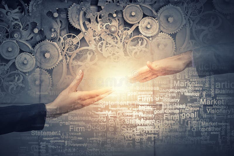 We are partners stock image. Image of cooperation, success - 56710157